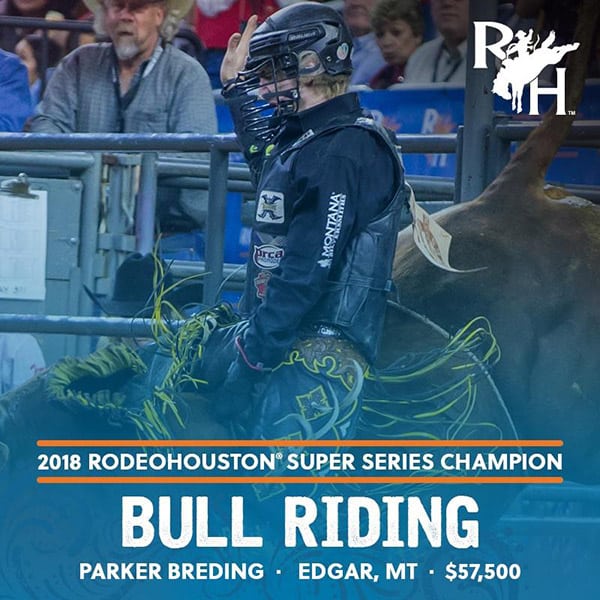 2018 RODEOHOUSTON Super Series Champions - COWGIRL Magazine