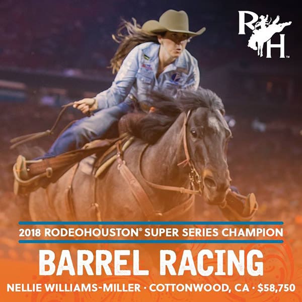 2018 RODEOHOUSTON Super Series Champions - COWGIRL Magazine