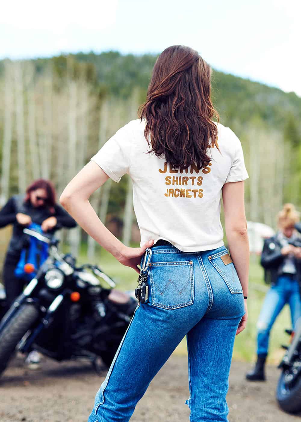 Wrangler Legend Kelly Yazdi Supports Female Motorcyclists - COWGIRL ...