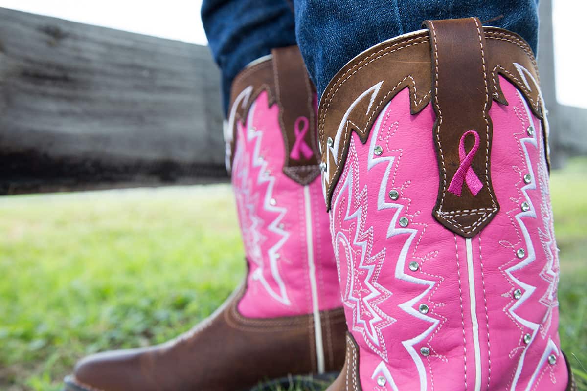 Durango's Boot For Breast Cancer Awareness Month - COWGIRL Magazine