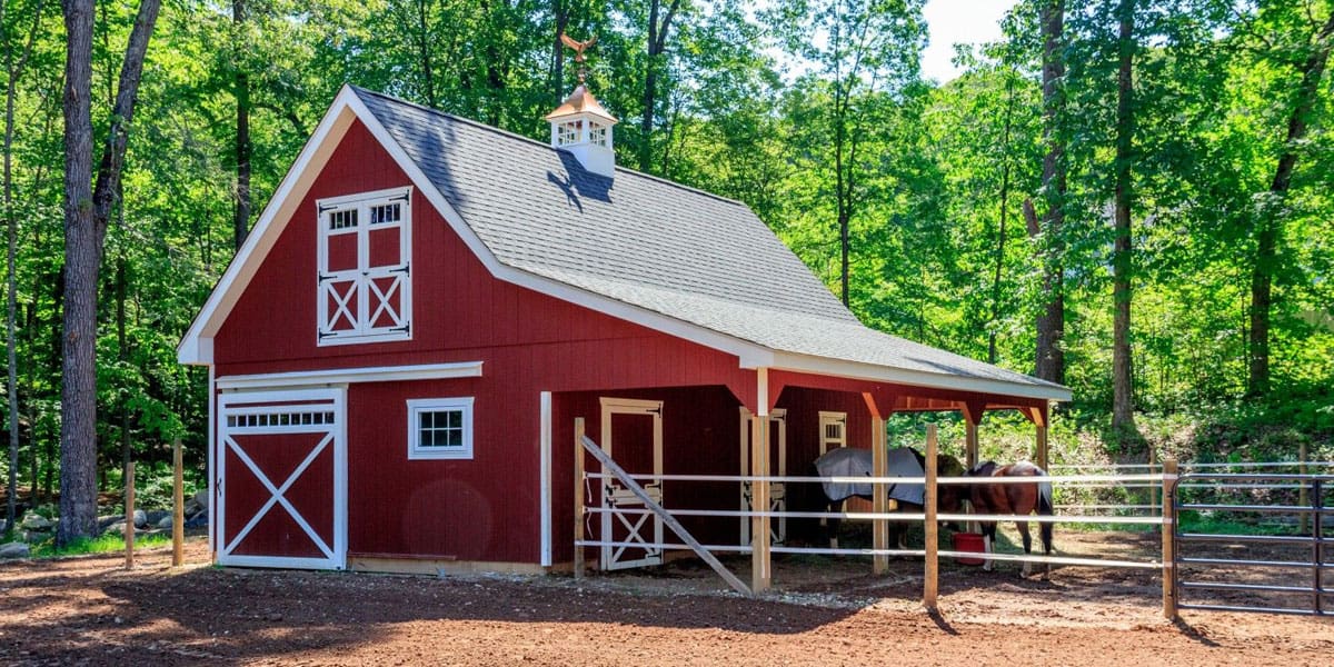 Stunning Small Barns For Your Horse Property - COWGIRL Magazine