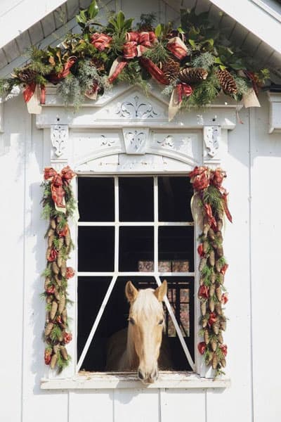 These Barns Are Decked For Christmas - COWGIRL Magazine