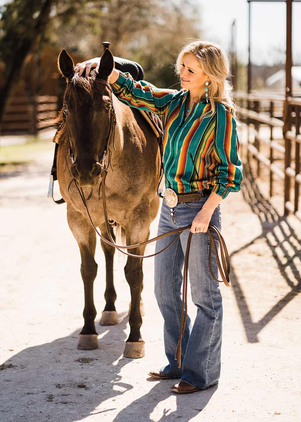 Amy Wilson, T.V.'s Fastest Rising Face Of Rodeo - COWGIRL Magazine