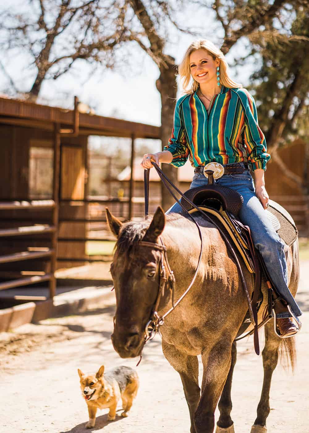 Amy Wilson, T.V.'s Fastest Rising Face Of Rodeo - COWGIRL Magazine