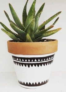 DIY Southwestern-Inspired Gardening Pots - COWGIRL Magazine