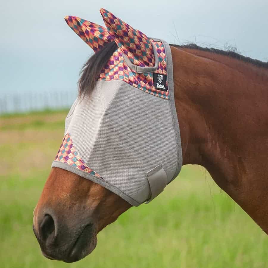 New Stylish Crusader Fly Mask Patterns - COWGIRL Magazine