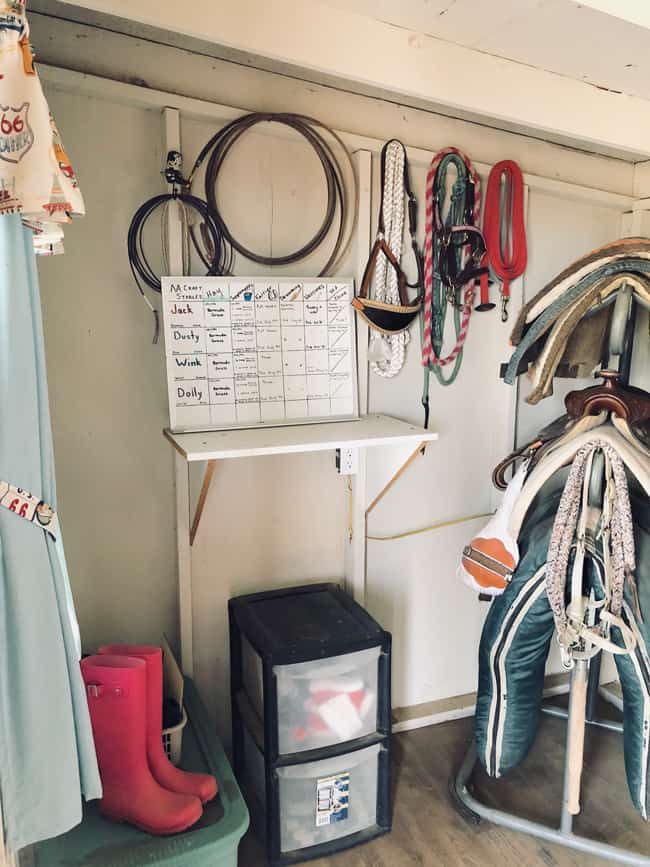 A Shed Tack Room Fit For COWGIRLs - COWGIRL Magazine