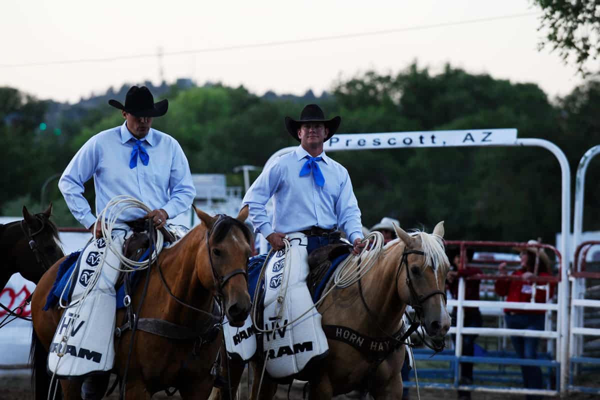 Behind The Chutes At Prescott Frontier Days - COWGIRL Magazine