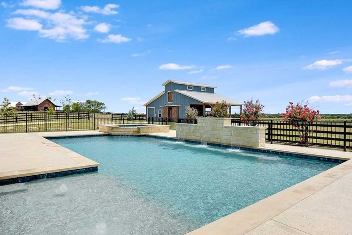 Come Home To This Ranch Pool Paradise