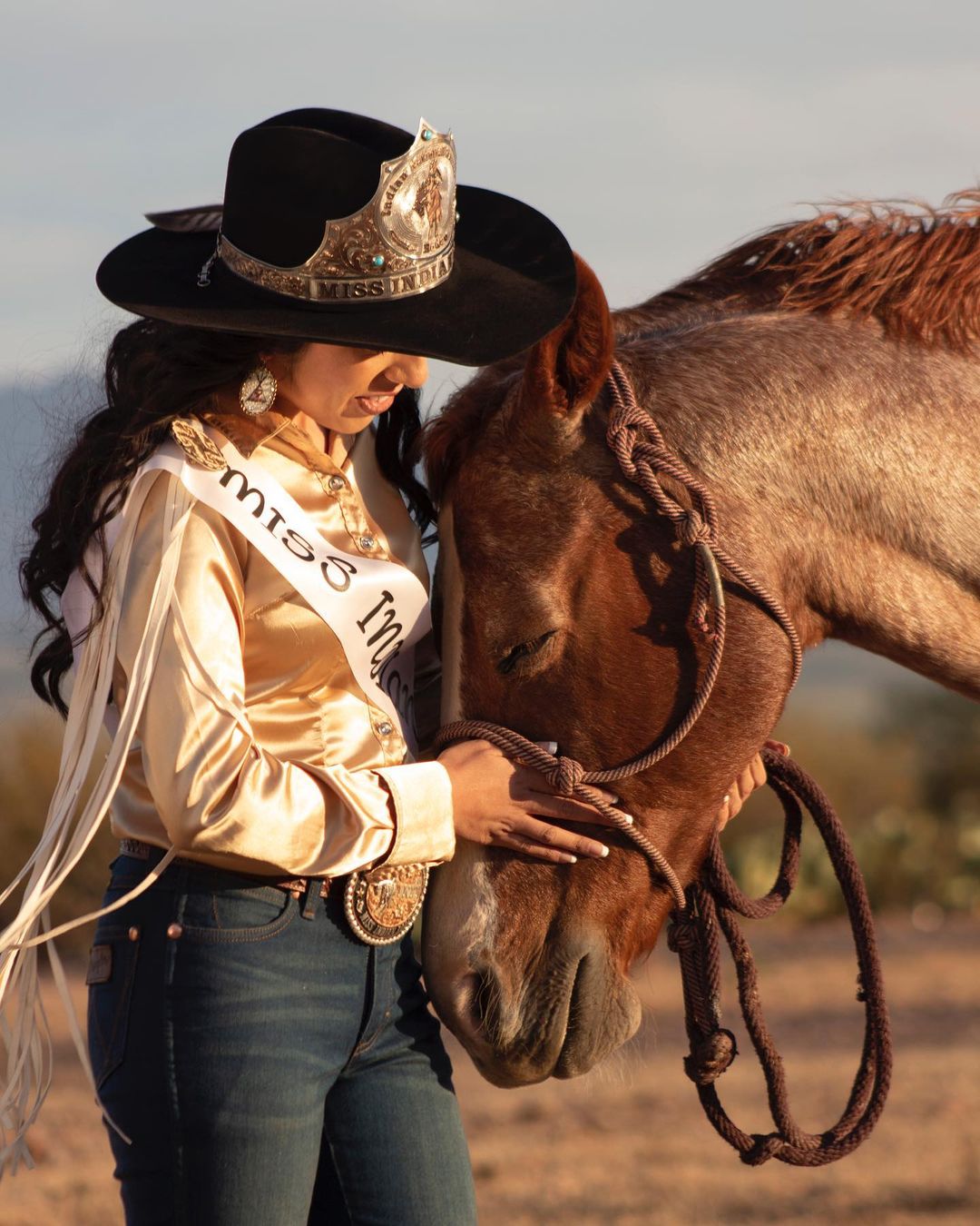 Miss Indian Rodeo Carries On The Western Lifestyle And Her Culture In ...