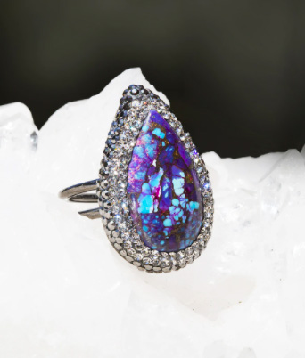 Turquoise Tuesday: Purple Mohave - COWGIRL Magazine