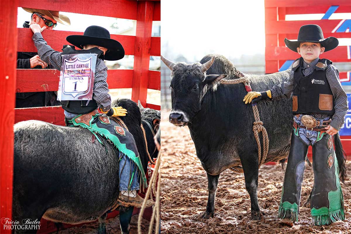 They Grow Up So Fast! A Bull Fighter & Bull Rider In The Making!