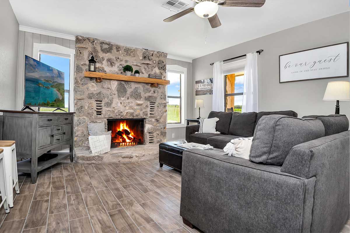 Escape To This Countryside Getaway With A Poolside Paradise