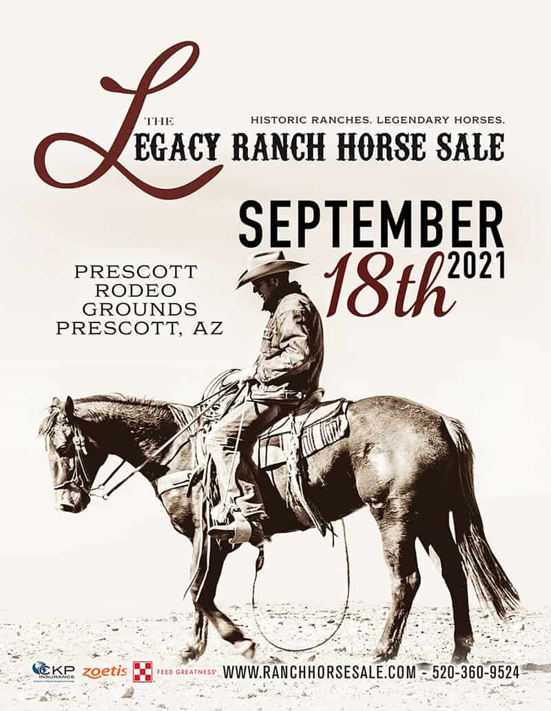 The Legacy Ranch Horse Sale Will Offer Horses From Three Of Arizona's ...