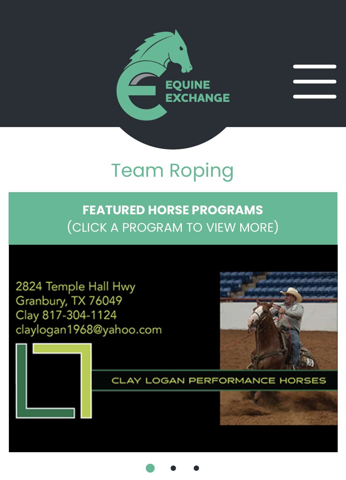 The Evolution Of Horse Exchange - COWGIRL Magazine