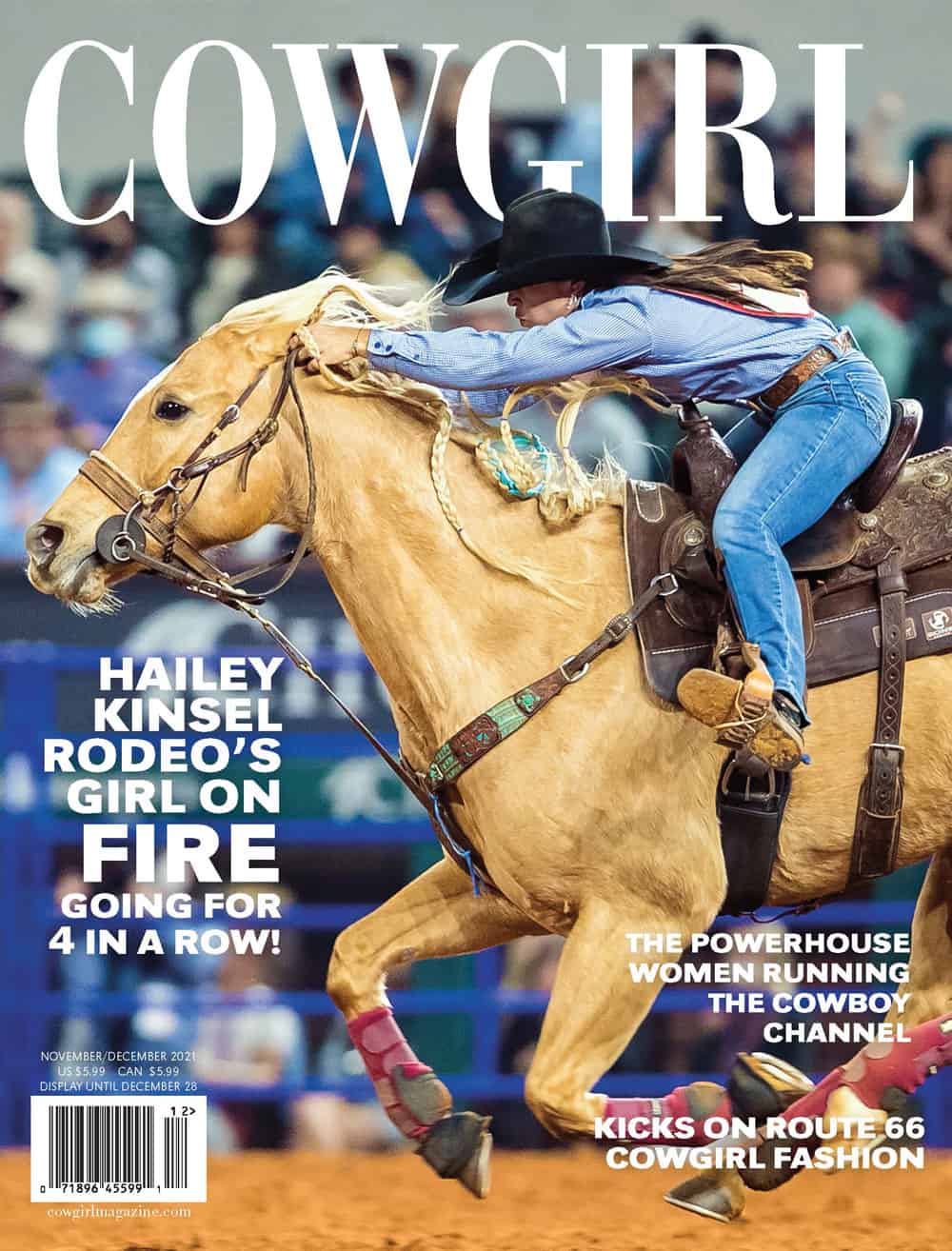 On The Cover: Hailey Kinsel And Sister - COWGIRL Magazine