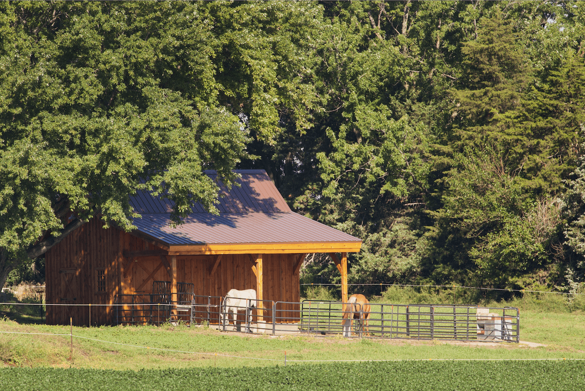 The Perfect Small Horse Barn - COWGIRL Magazine