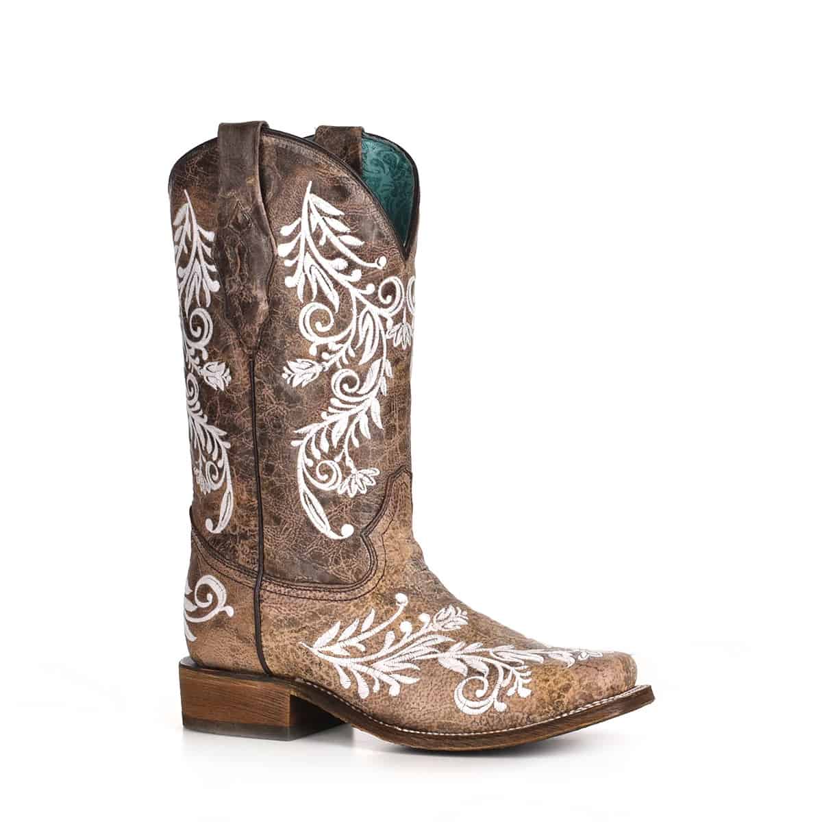 Must-Have White Corral Boots For Your Wedding - COWGIRL Magazine