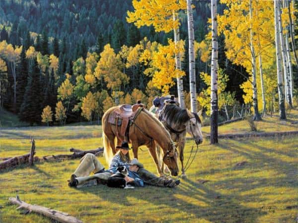 Capture Priceless Moments Of Western Life With Tim Cox Fine Art ...