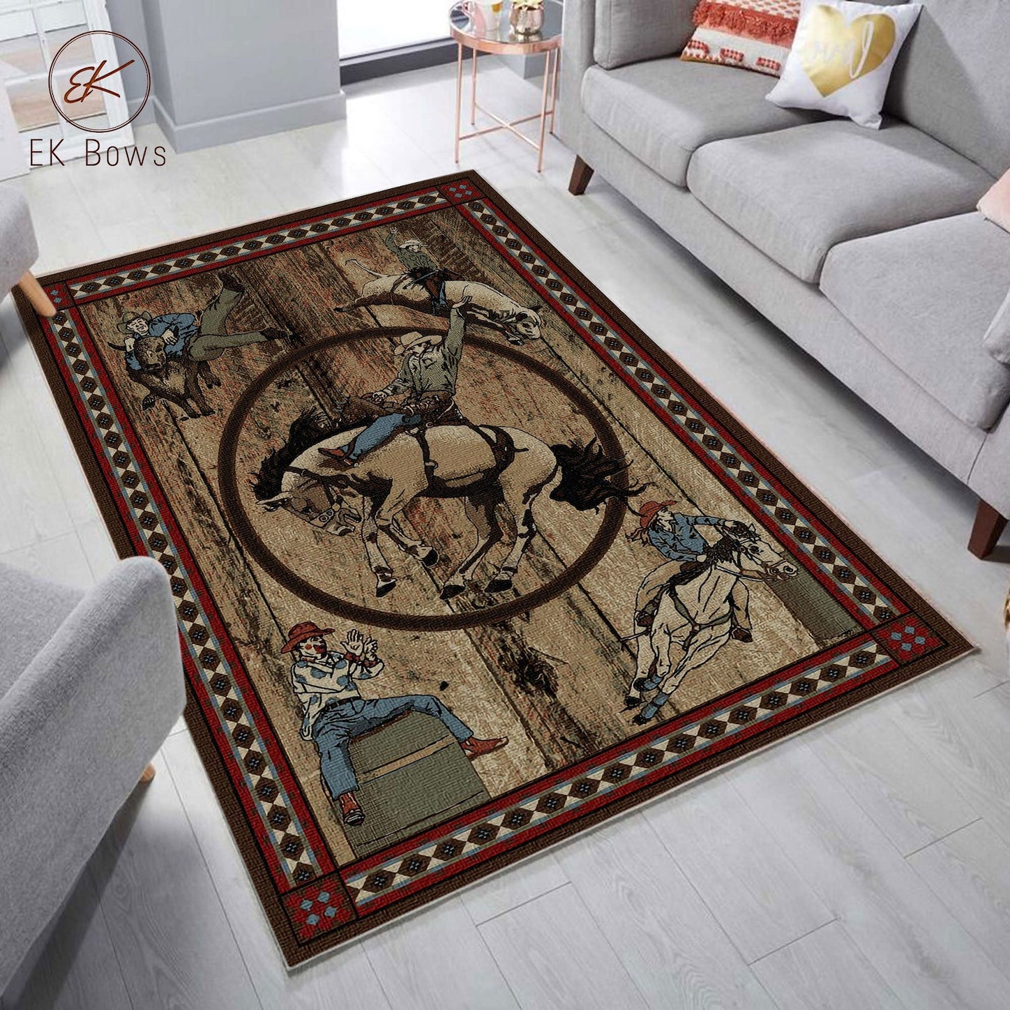 Horse Area Rugs For Your Home - COWGIRL Magazine