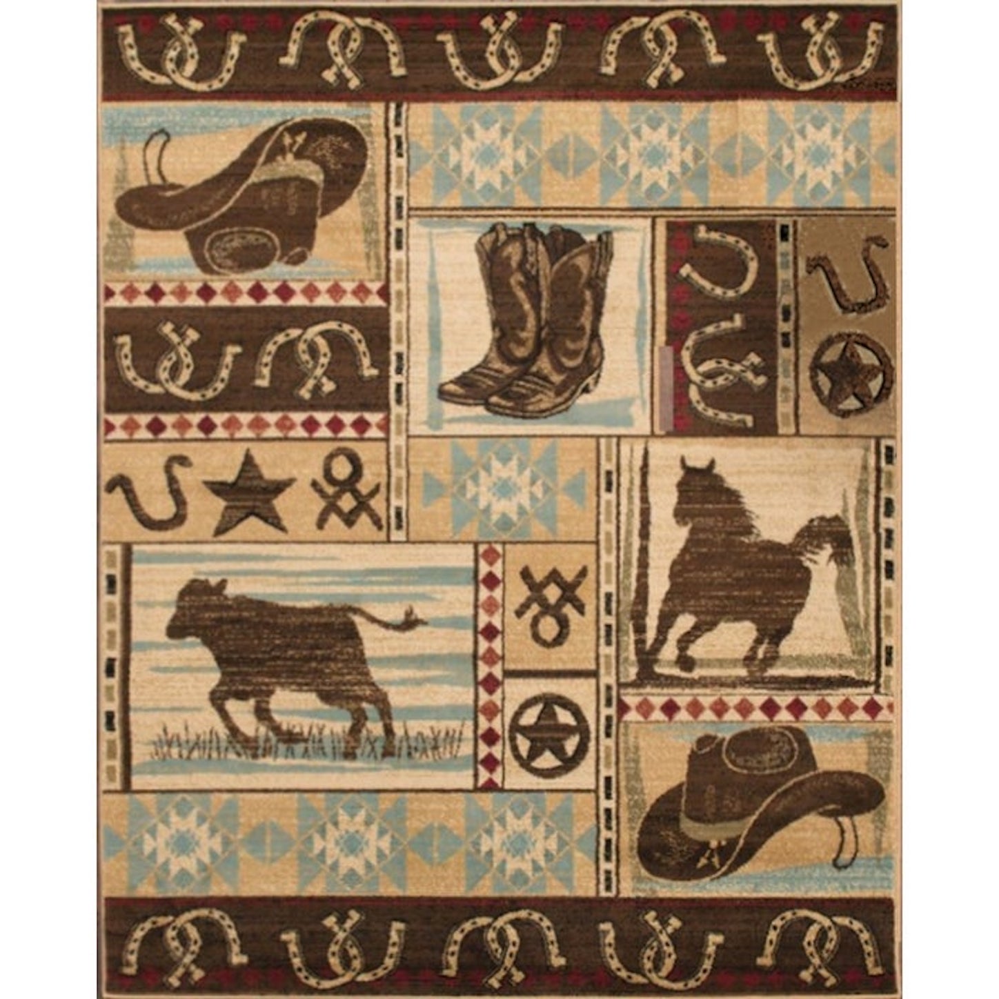 Horse Area Rugs For Your Home - COWGIRL Magazine