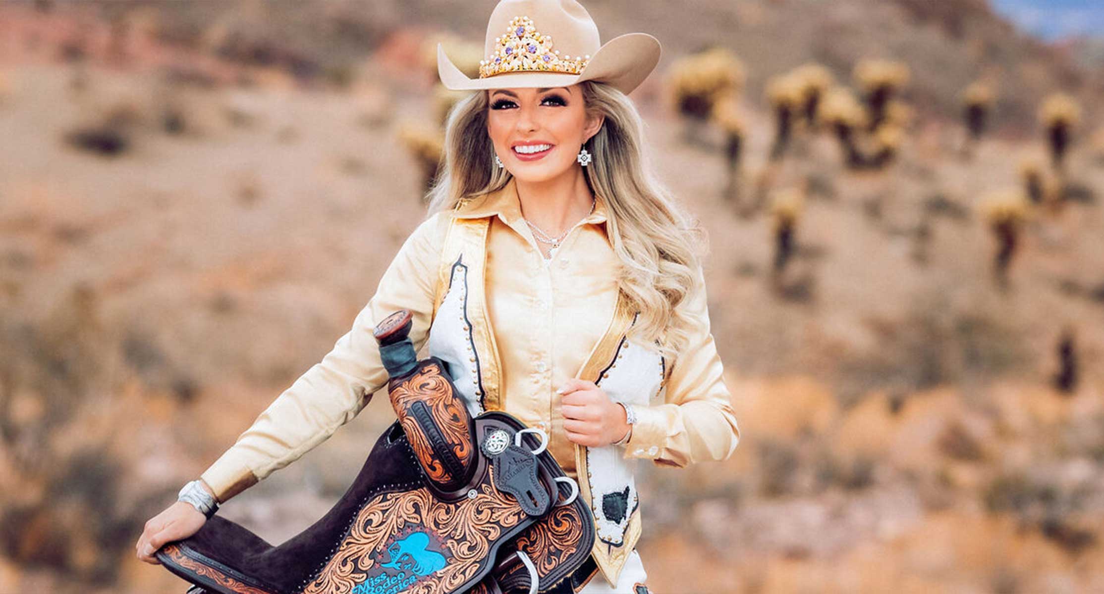 Justin Boot Prints: Hailey Frederiksen - Miss Rodeo America 2022