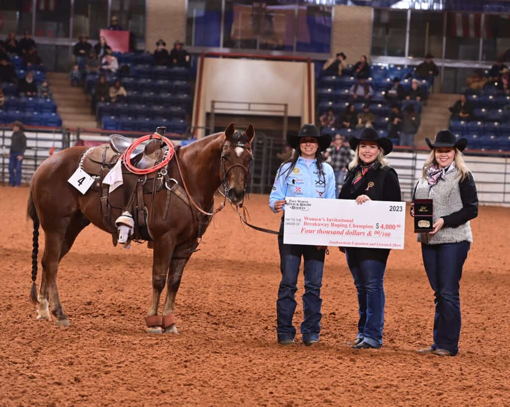 Martha Angelone Notches Win In $20,000 FWSSR Invitational Breakaway ...