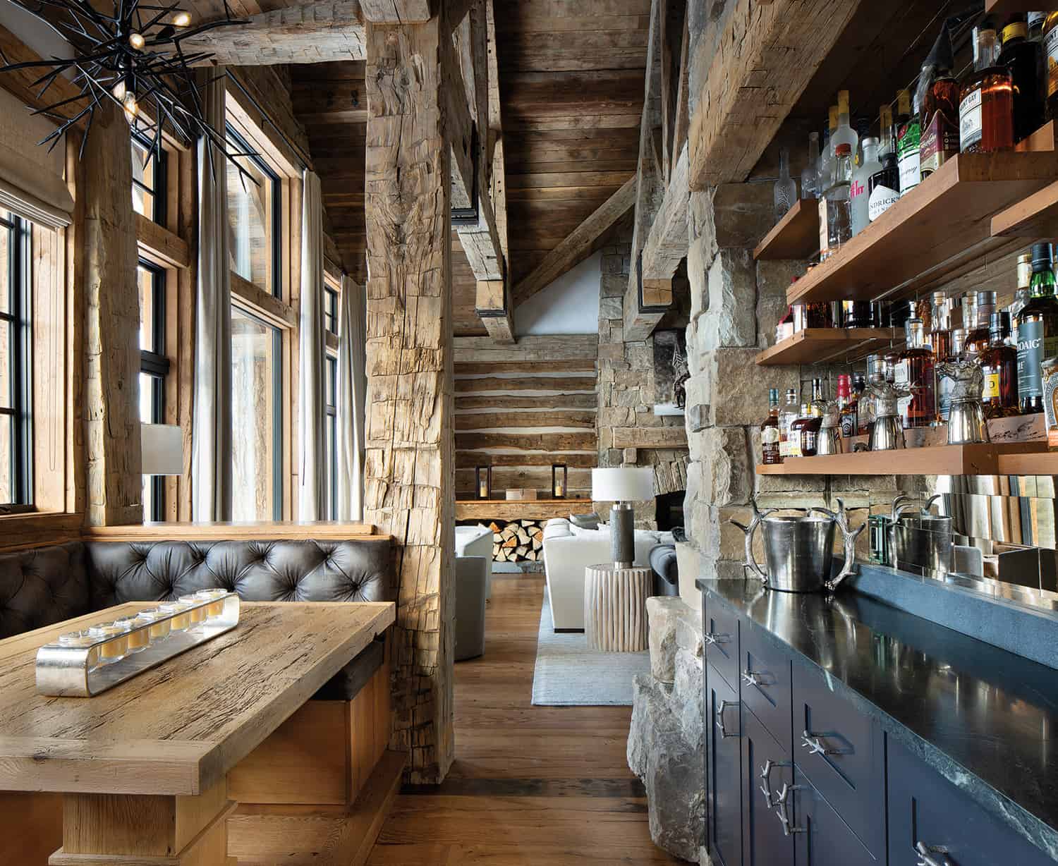 A Rustic Sanctuary In Big Sky Country - COWGIRL Magazine