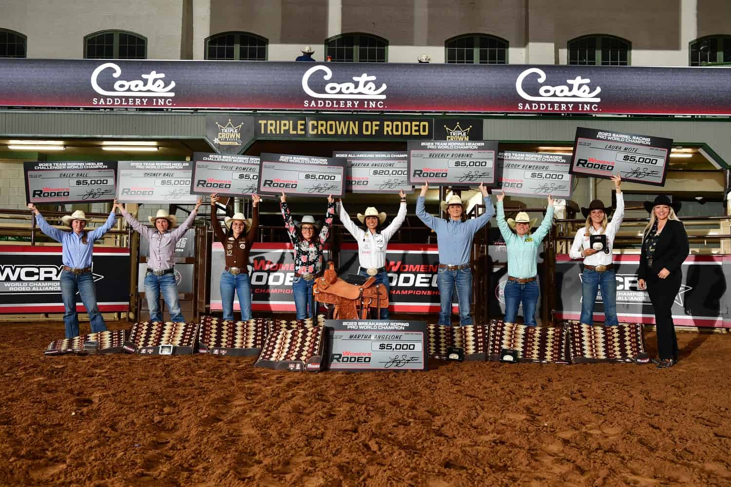Martha Angelone Crowned 2023 Women's Rodeo World Championship All ...