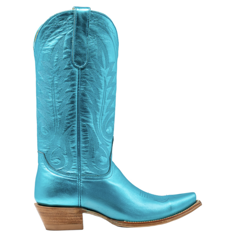 Metallic Boots Are The Move!