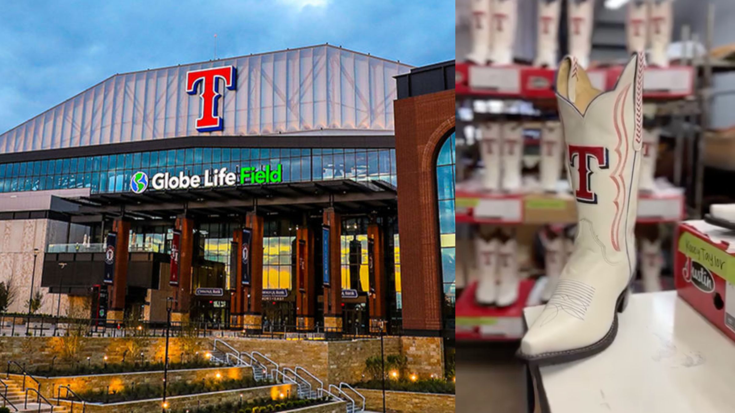 Justin Boots Announced As The Official Boot Of The Texas Rangers