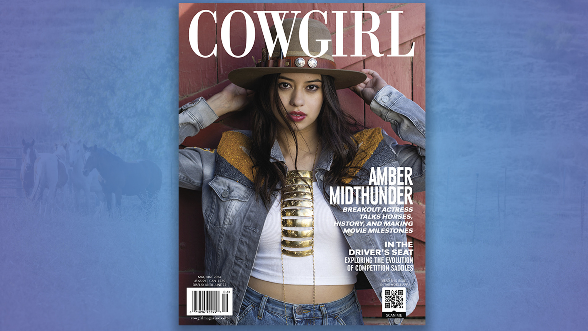 On The Cover: Amber Midthunder - COWGRIL Magazine