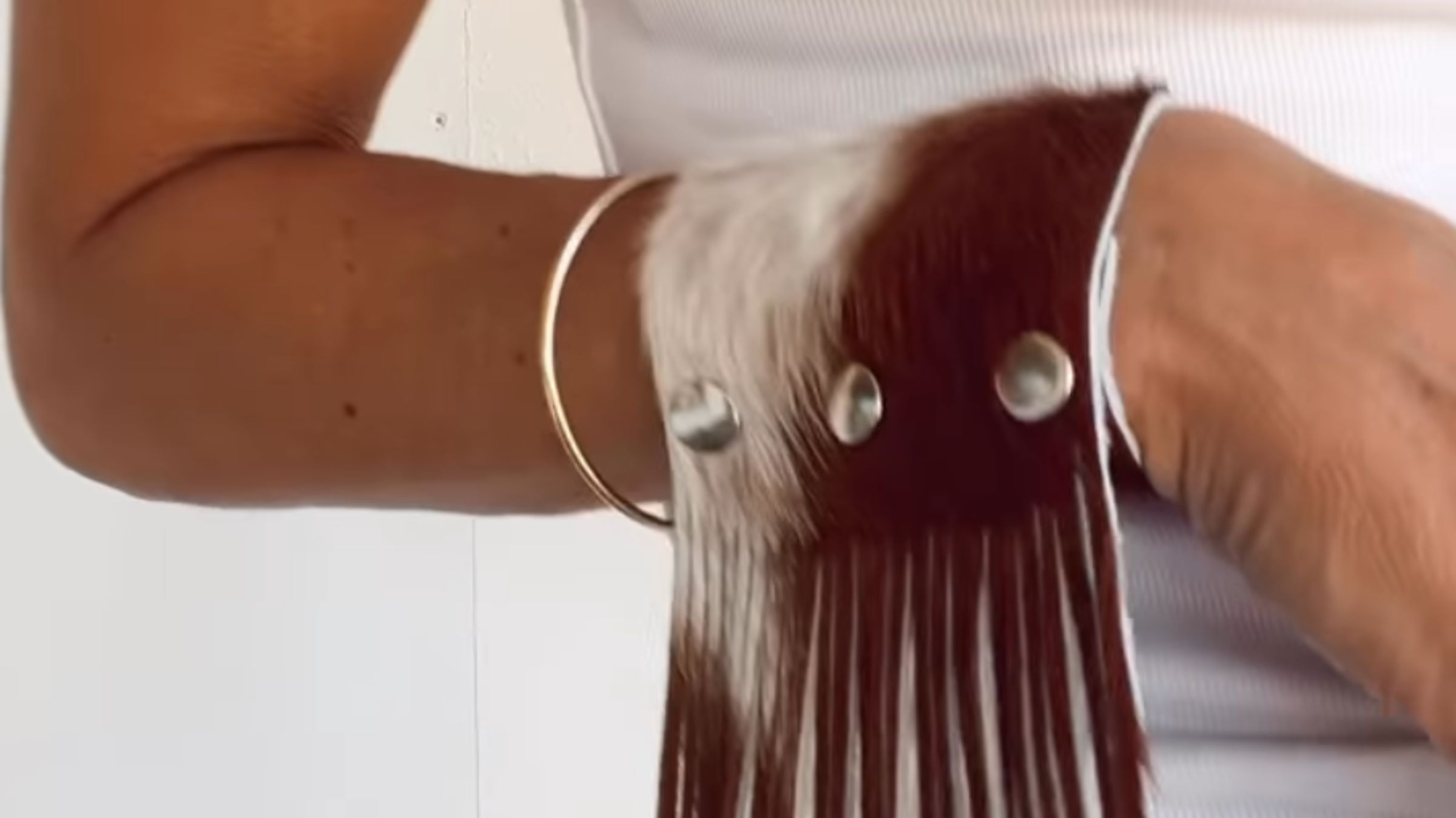 These Cowhide Cuffs Are Festival Season Ready!