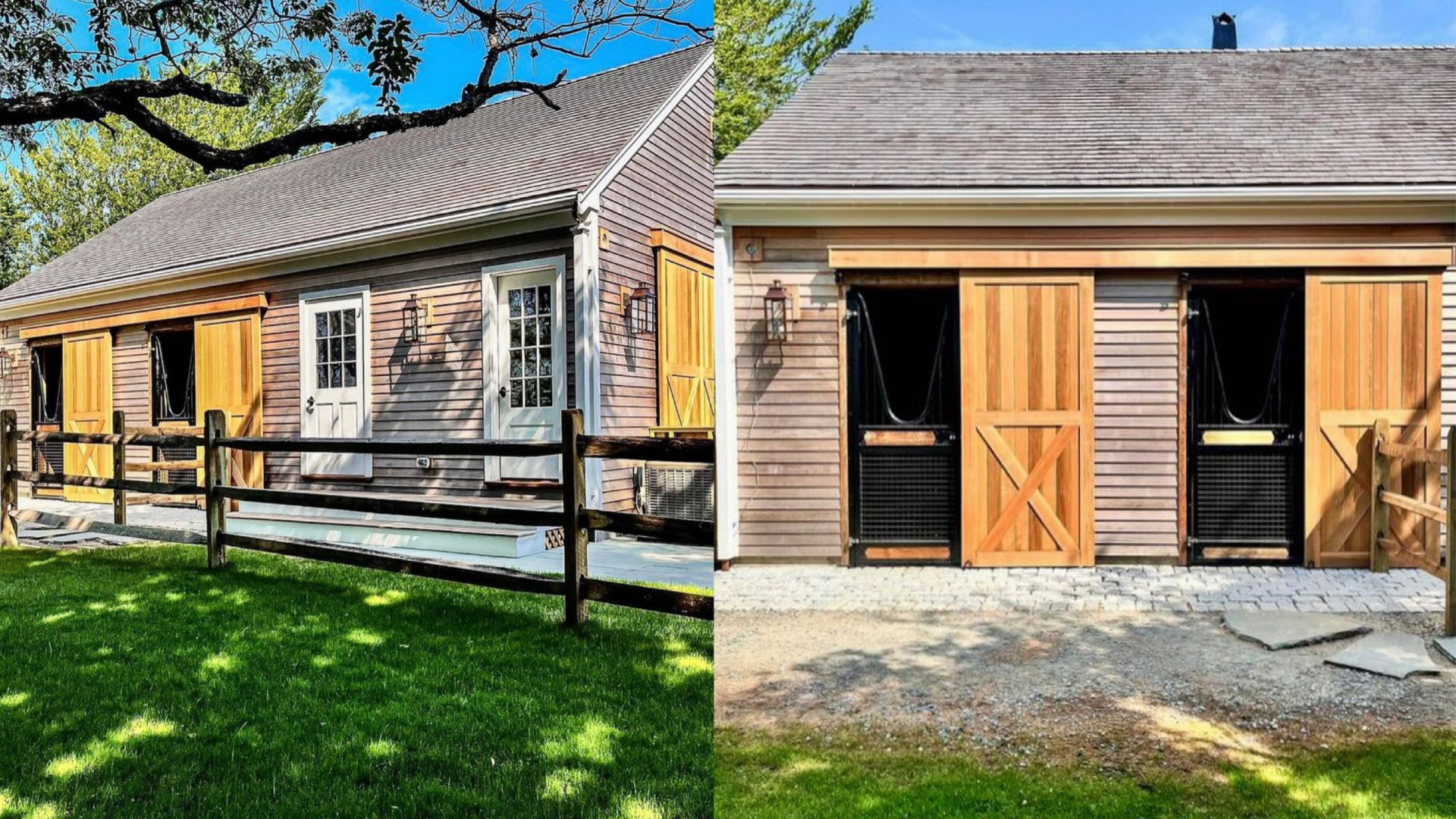 The Most Charming 2-Stall Horse Barns