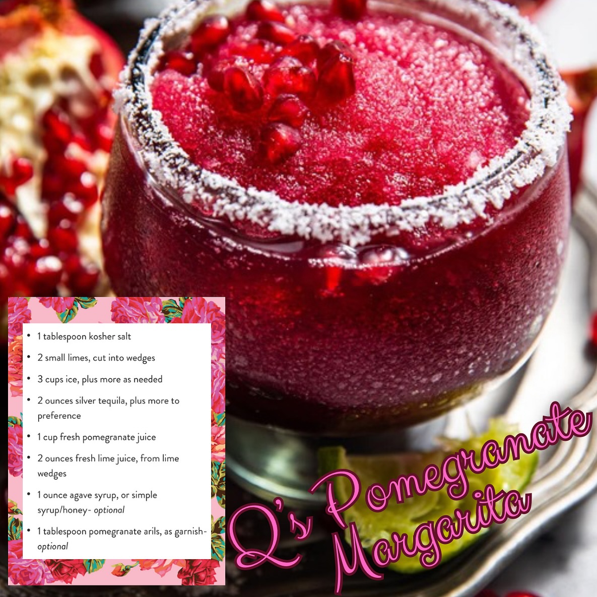 Rodeo Quincy Shares Celebratory Cocktail Recipes!