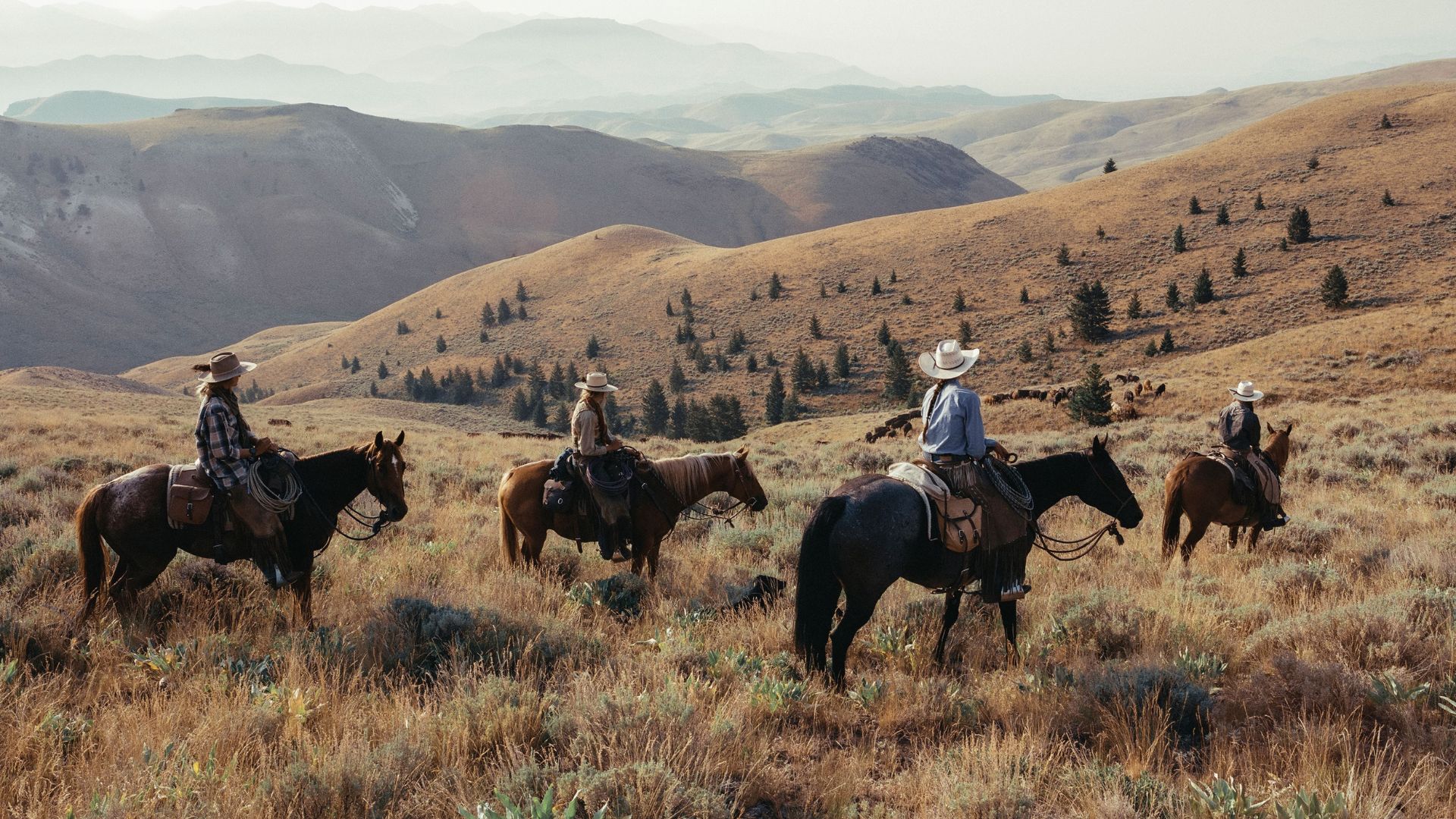 The Seven Sisters Of Idaho's Rugged Rangeland