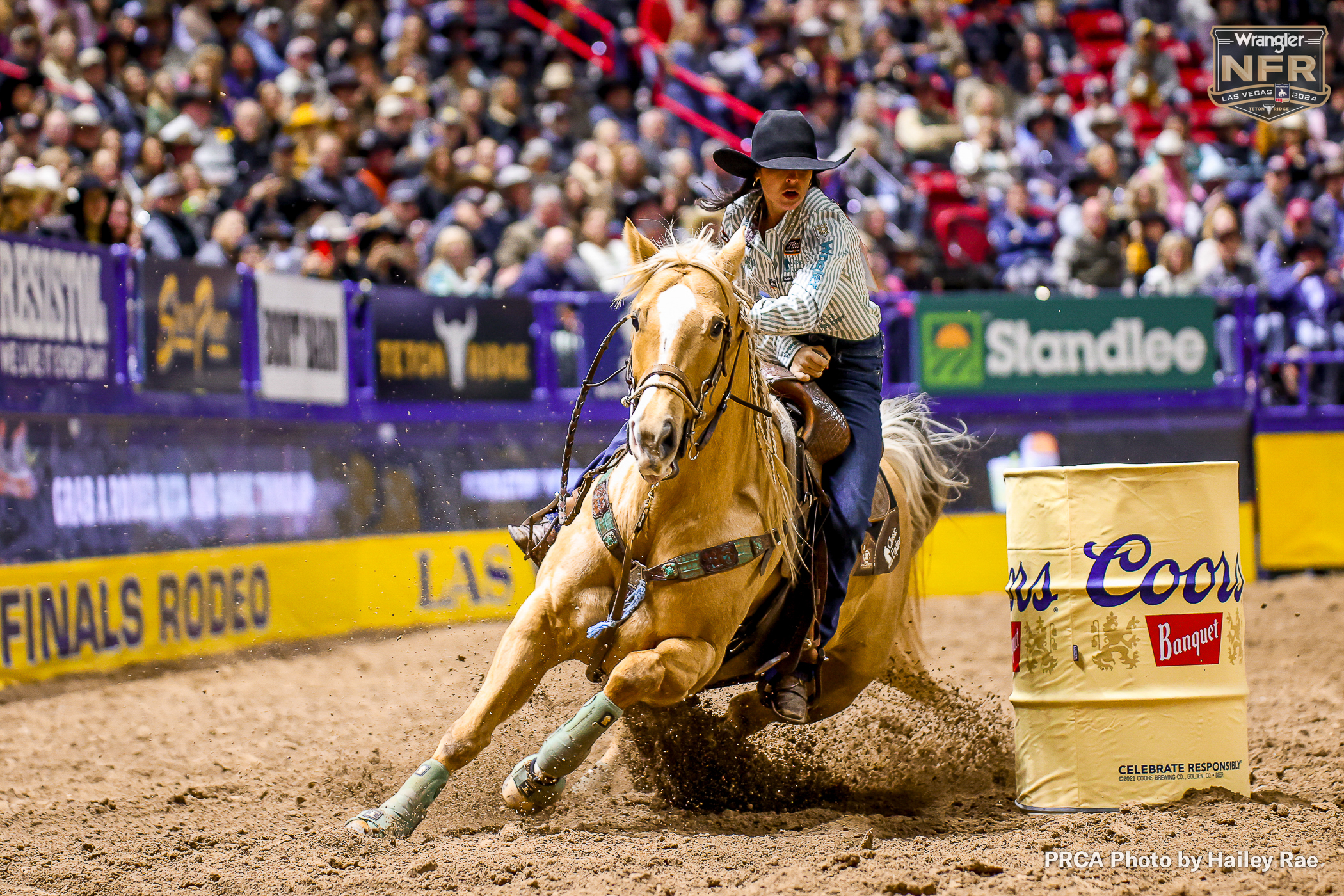 Barrel Racing Showdown: Mowry Shatters NFR Record, Ties Kinsel's Three Wins