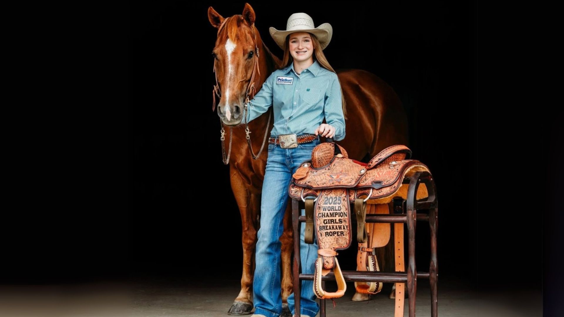 Brynn Coy Wins Breakaway Roping World Title At Just 12 Years Old
