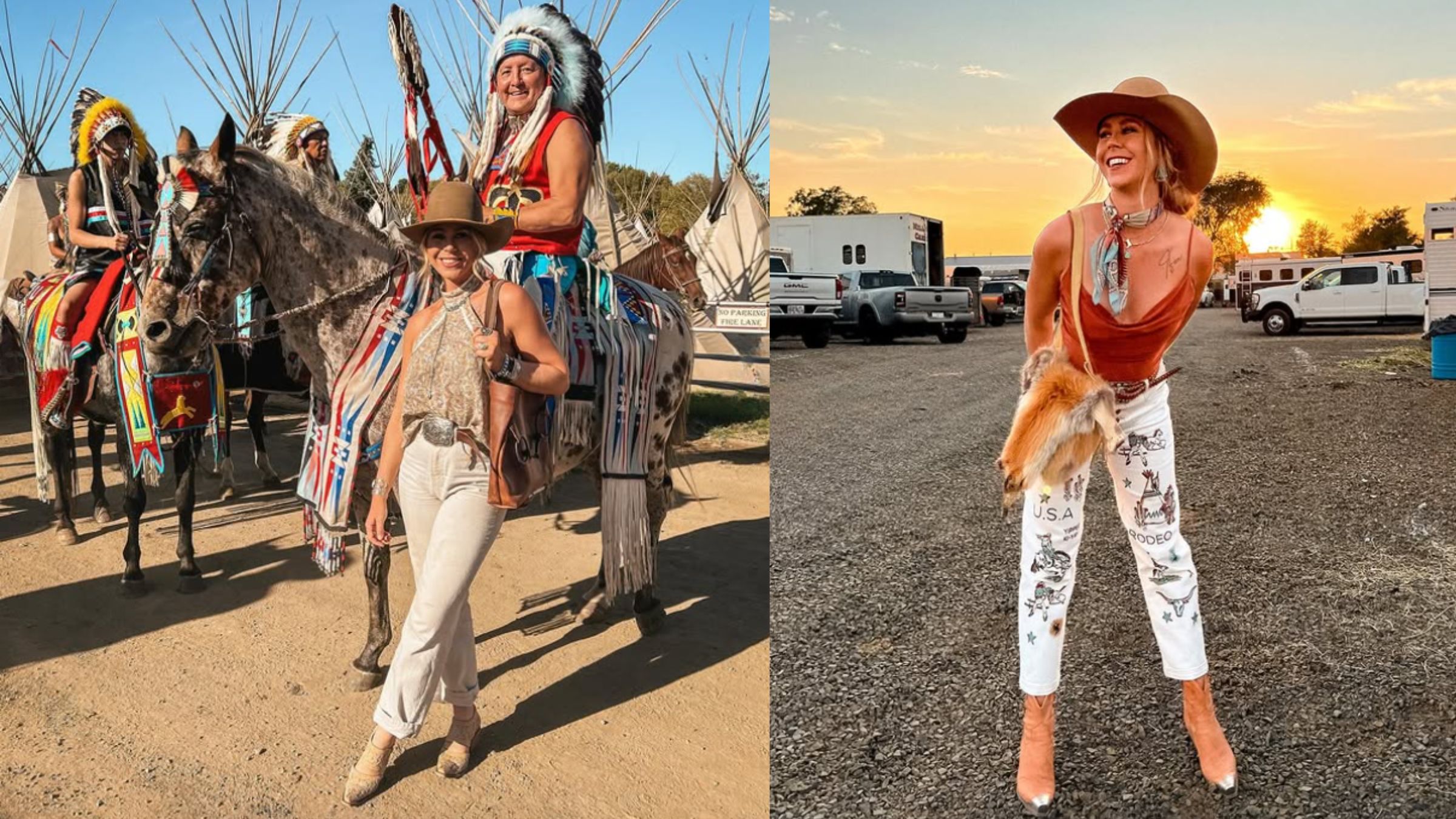 Shaley’s Iconic Pendleton Roundup Outfits Through The Years