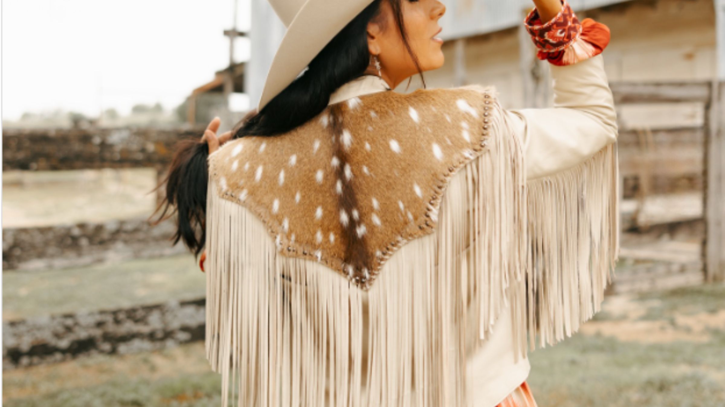 Maverick Fine Western Wear Unveils Palomino Axis Deer Jacket With Fringe