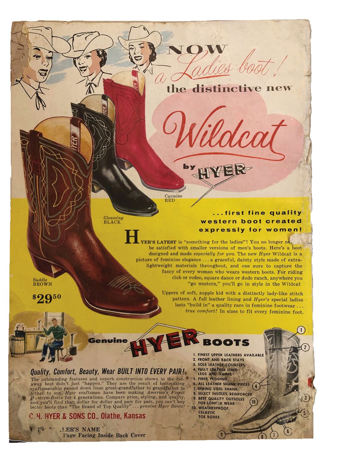 HYER’s Marilyn Monroe-Inspired Wildcat Boot Drops Today - COWGIRL Magazine